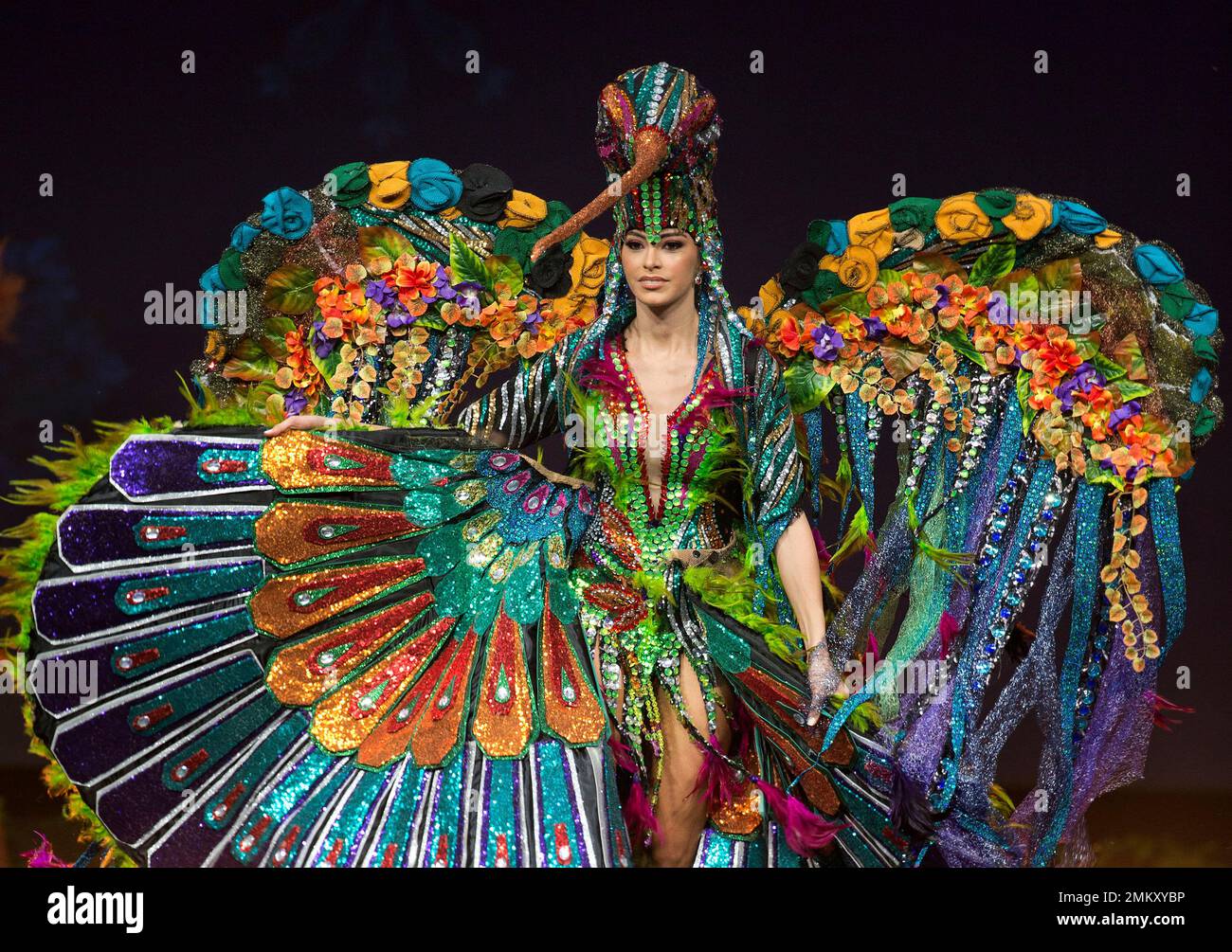 In this Monday, Dec. 10, 2018 photo Miss Ecuador Virginia Limongi ...