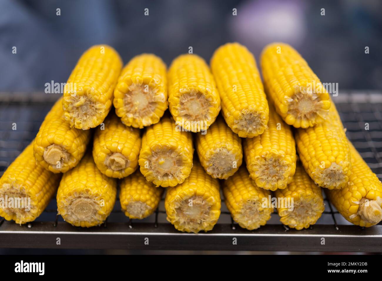delicious boiled corn Stock Photo - Alamy