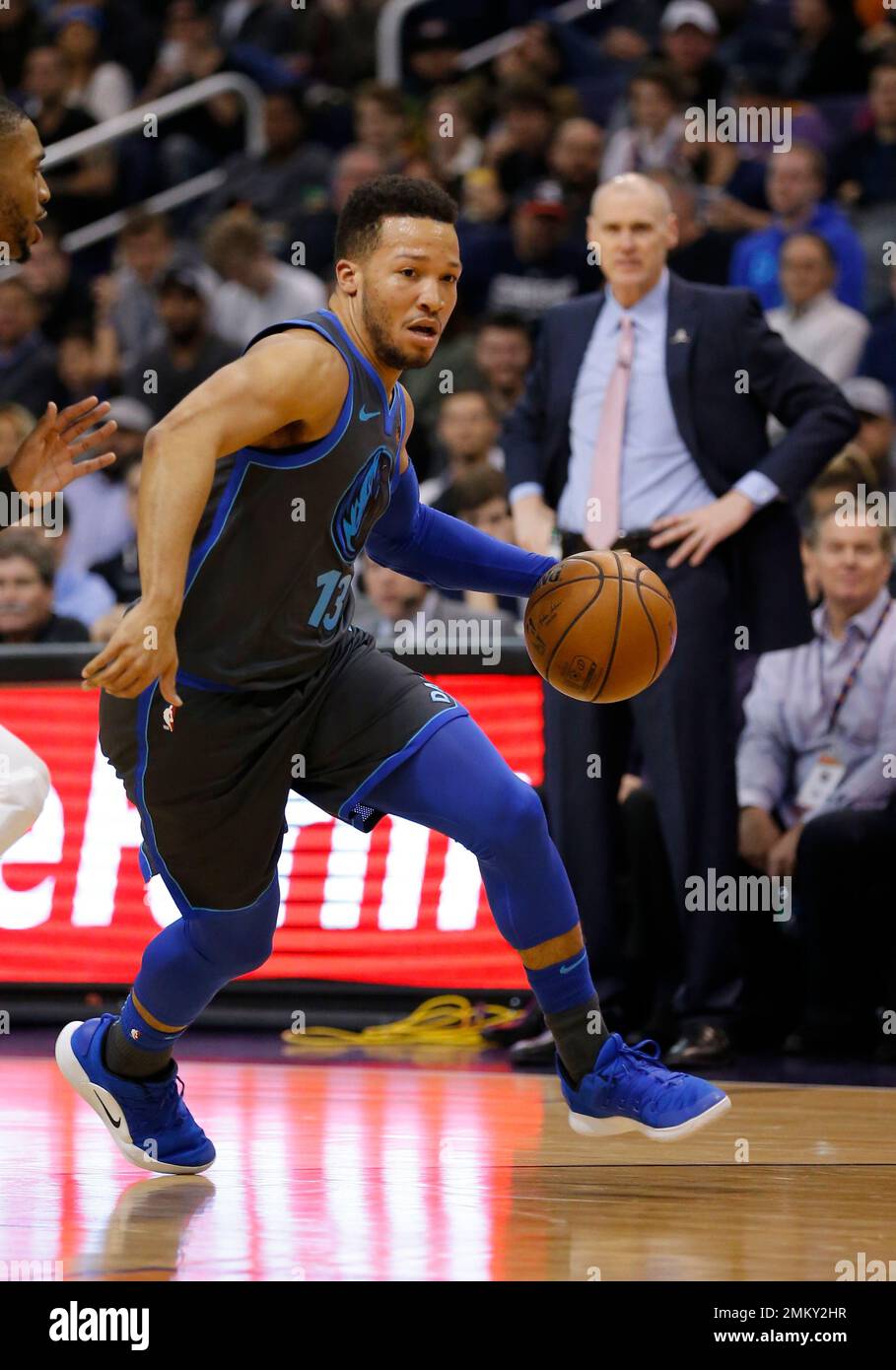 Dallas Mavericks guard Jalen Brunson (13) in the first half during an ...