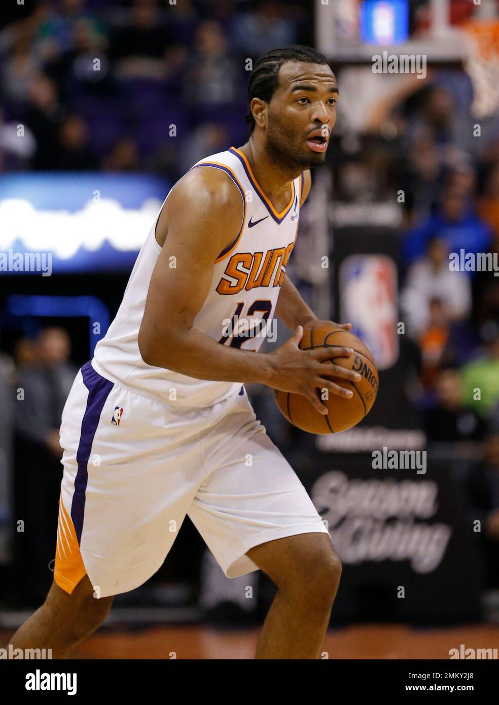 Phoenix Suns forward T.J. Warren (12) in the second half during an NBA ...