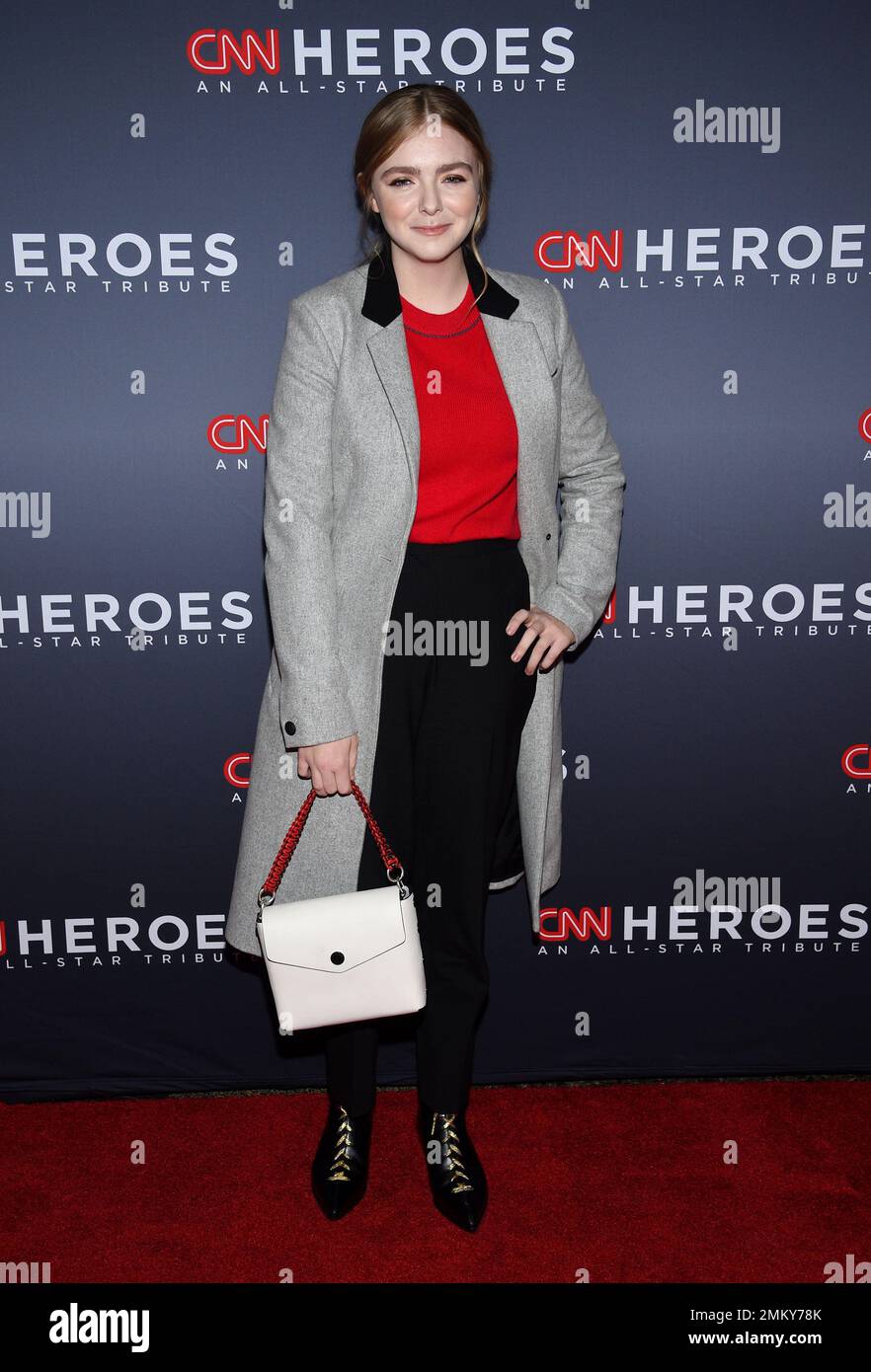 Actress Elsie Fisher attends the 12th annual CNN Heroes: An All-Star Tribute at the American ...