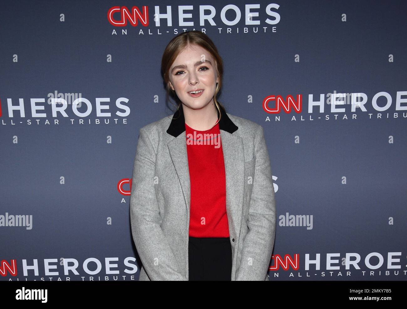 Actress Elsie Fisher attends the 12th annual CNN Heroes: An All-Star Tribute at the American ...