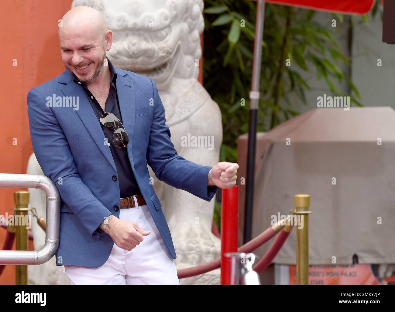 Pitbull Rapper Barefoot