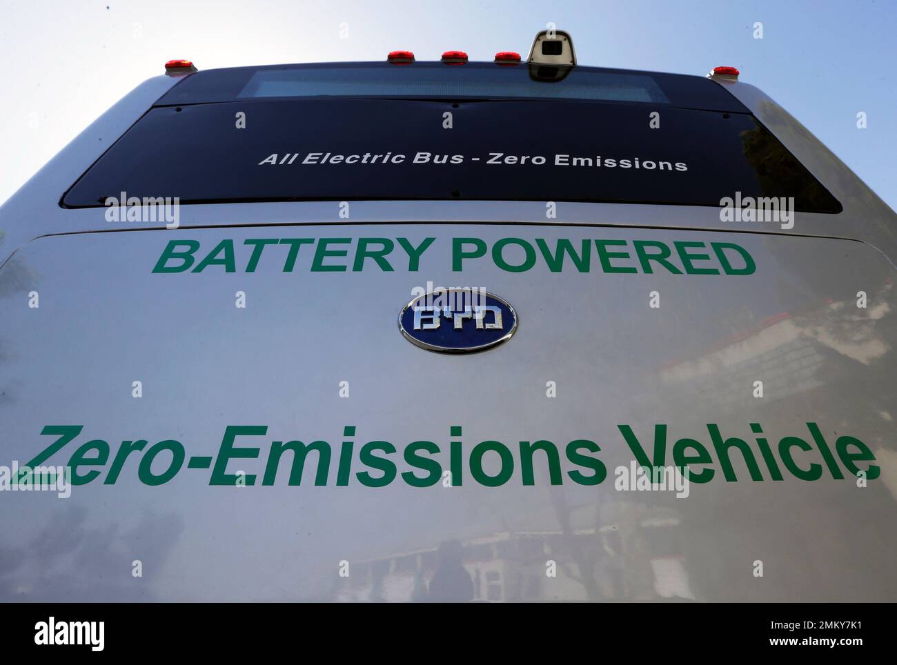 FILE - In this May 1, 2013, file photo, an All Electric Bus, a Zero ...