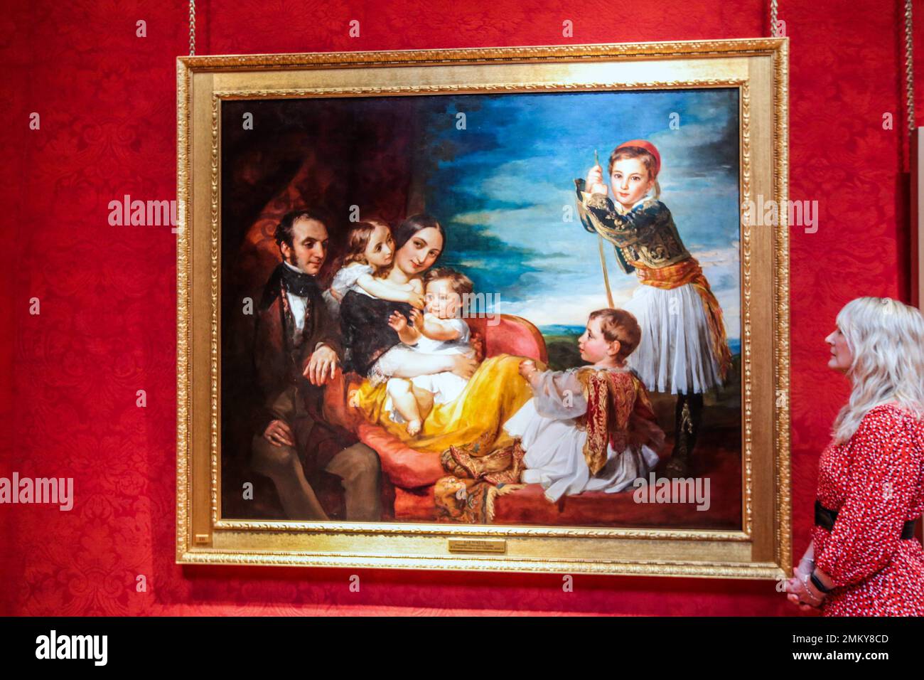 Guildford Surrey 29 Jan 2023 Alexander Constantine Ionides and Euterpe ...