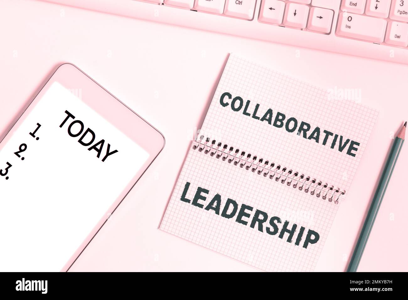 Conceptual display Collaborative Leadership. Word Written on people and ...