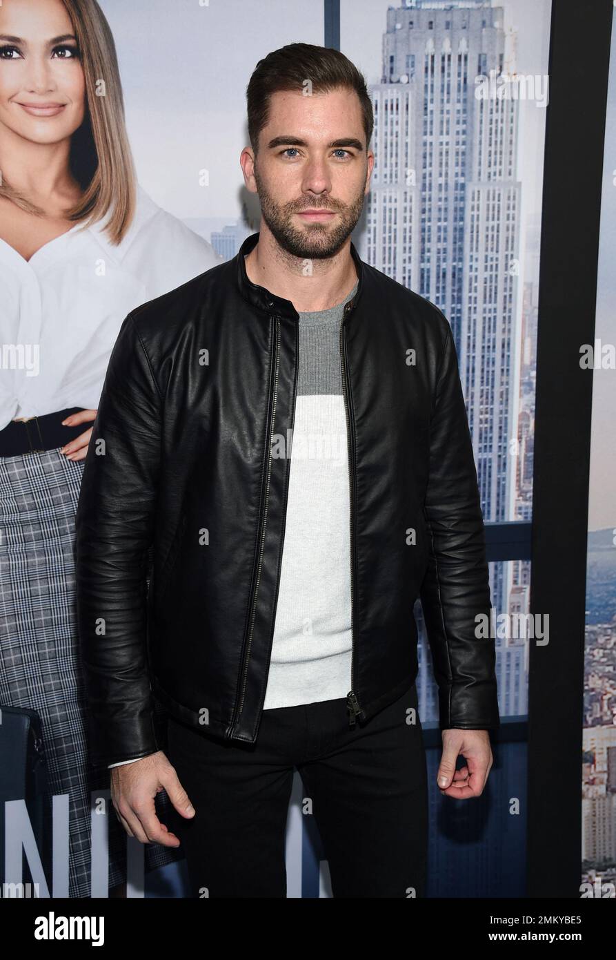 Model Ryan Craven attends the world premiere of "Second Act" at Regal ...