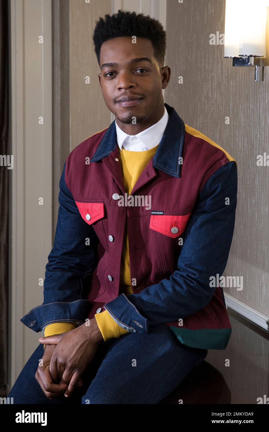 In this Nov. 30, 2018 photo, actor Stephan James poses for a portrait ...