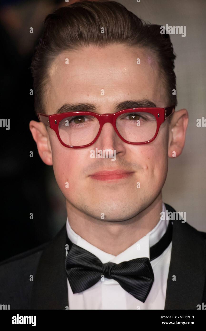 Musician Tom Fletcher poses for photographers upon arrival at the 'Mary ...