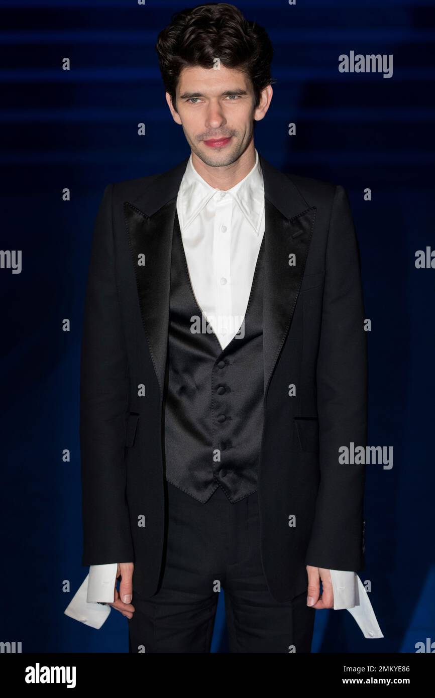 Actor Ben Wishaw poses for photographers upon arrival at the 'Mary ...