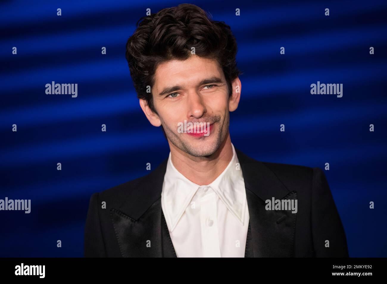 Actor Ben Wishaw poses for photographers upon arrival at the 'Mary ...
