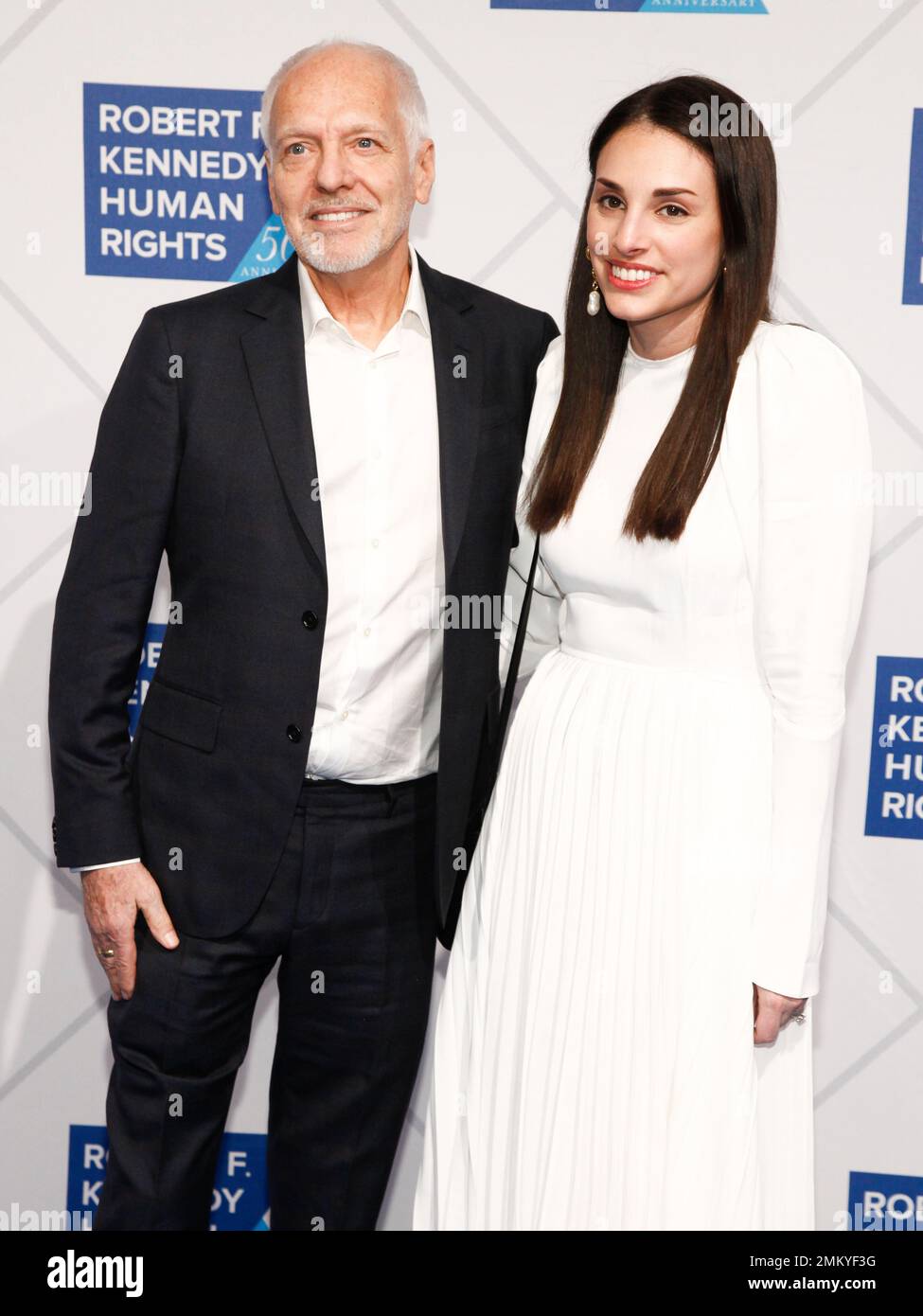 Peter Frampton, left, and Jade Frampton, right, attend the 2018 Robert ...