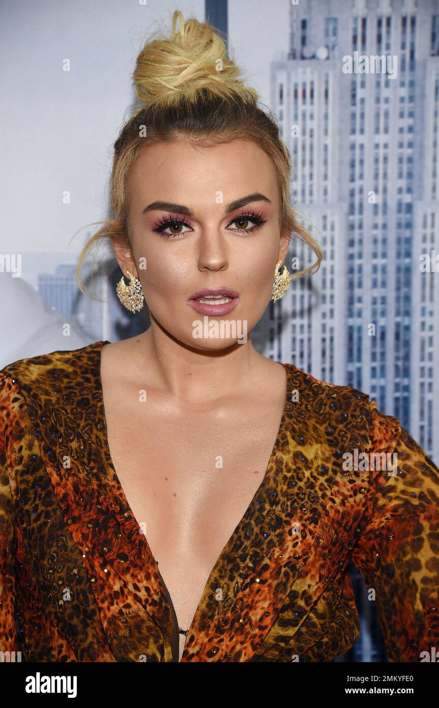 Singer Tallia Storm attends the world premiere of "Second Act" at Regal ...