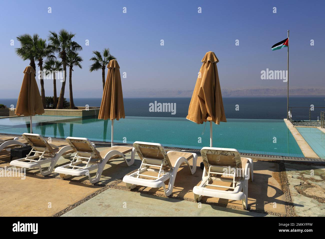 The OH Beach hotel and resort, Dead Sea, Jordan Stock Photo - Alamy