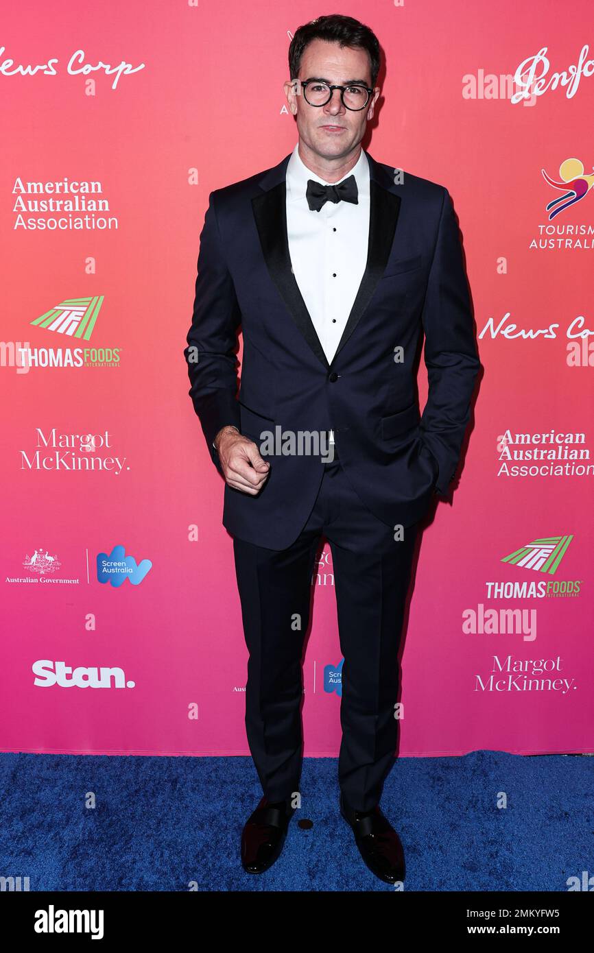 LOS ANGELES, CALIFORNIA, USA - JANUARY 28: Australian actor Ben Lawson ...