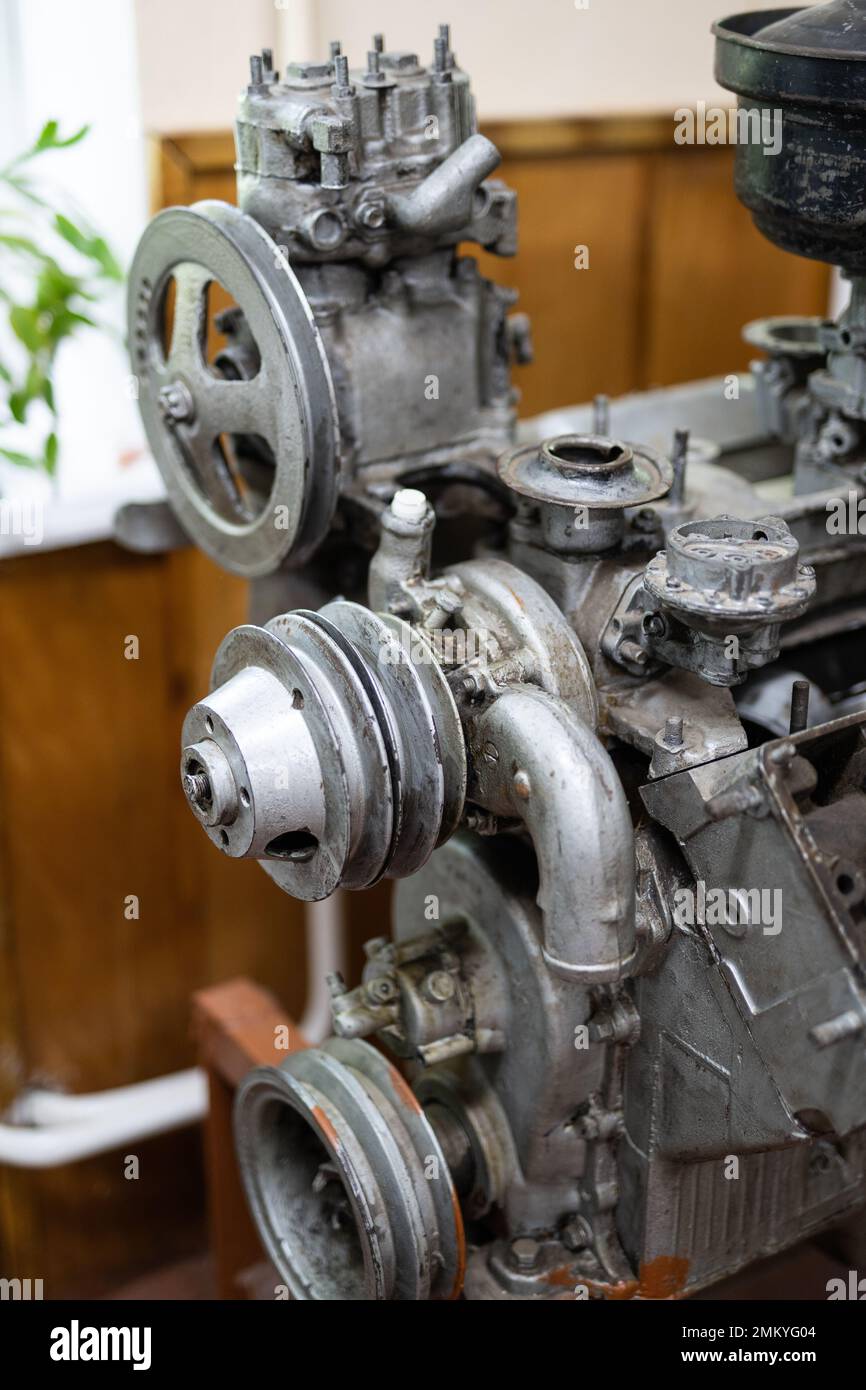 internal combustion engine for the car Stock Photo - Alamy