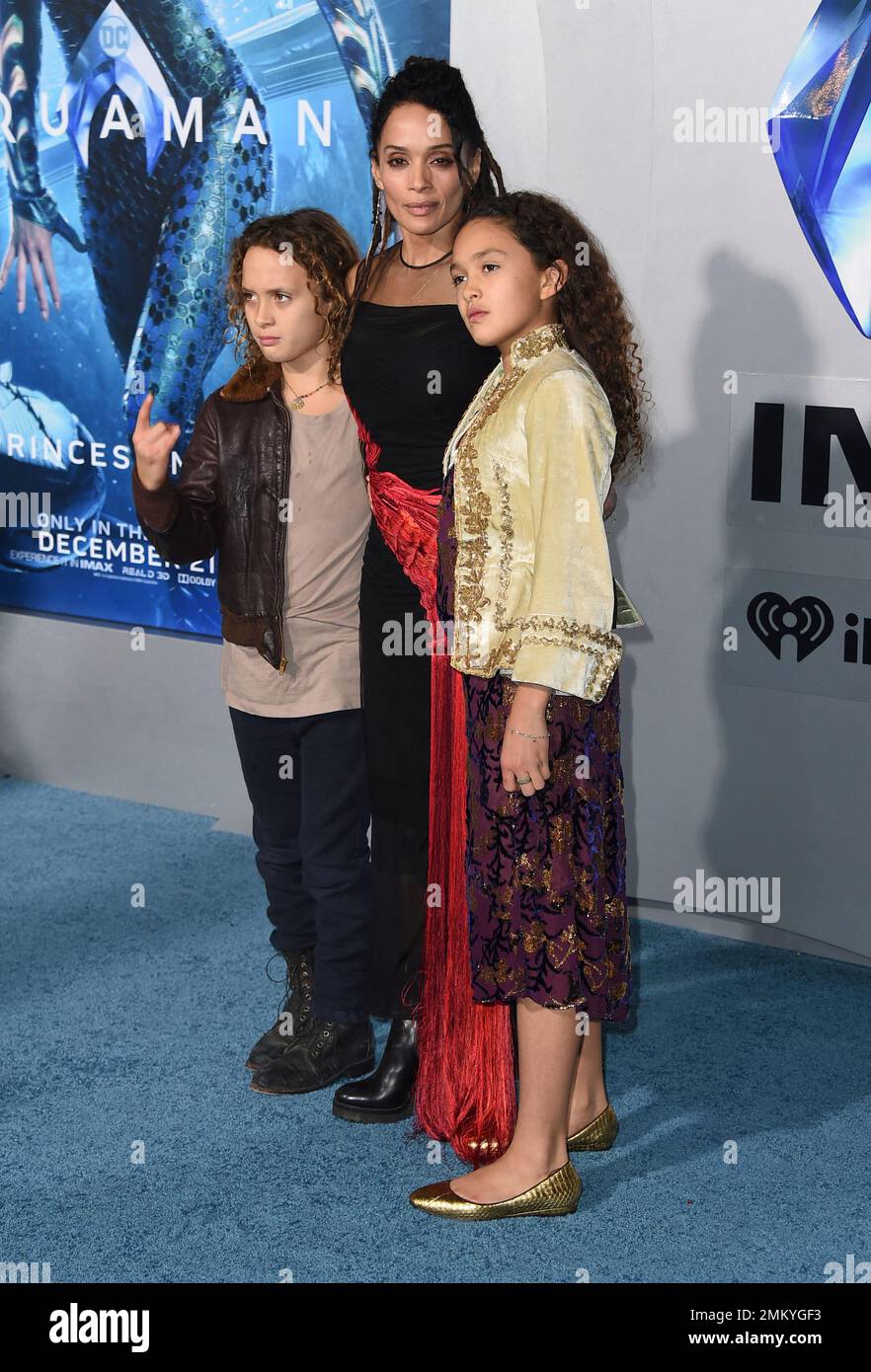 Nakoa-Wolf Manakauapo Namakaeha Momoa, from left, Lisa Bonet, and Lola ...