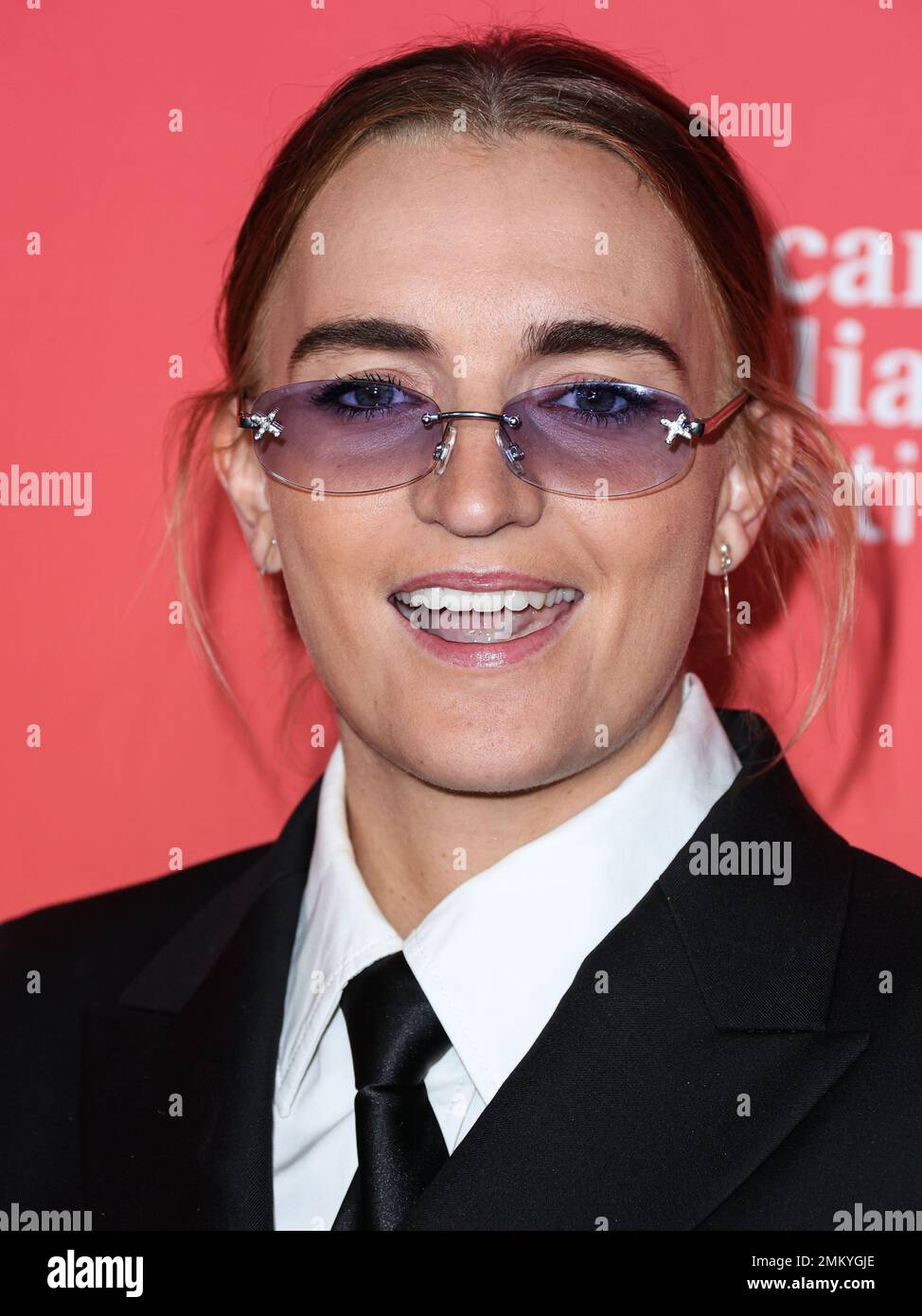 LOS ANGELES, CALIFORNIA, USA - JANUARY 28: Australian singer G Flip (Georgia Claire Flipo ...