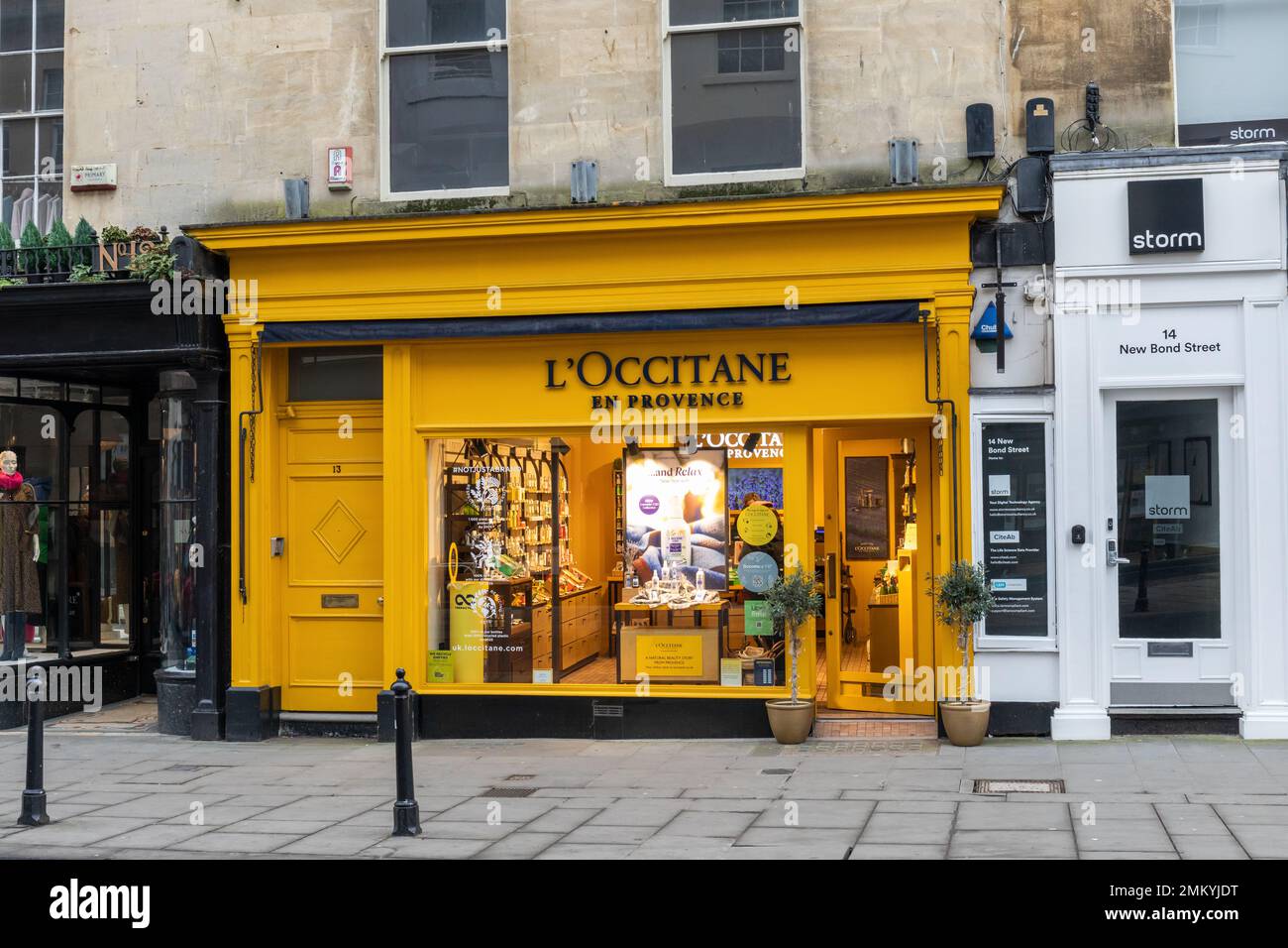 L'OCCITANE En Provence store, New Bond Street, Bath, Somerset, England ...