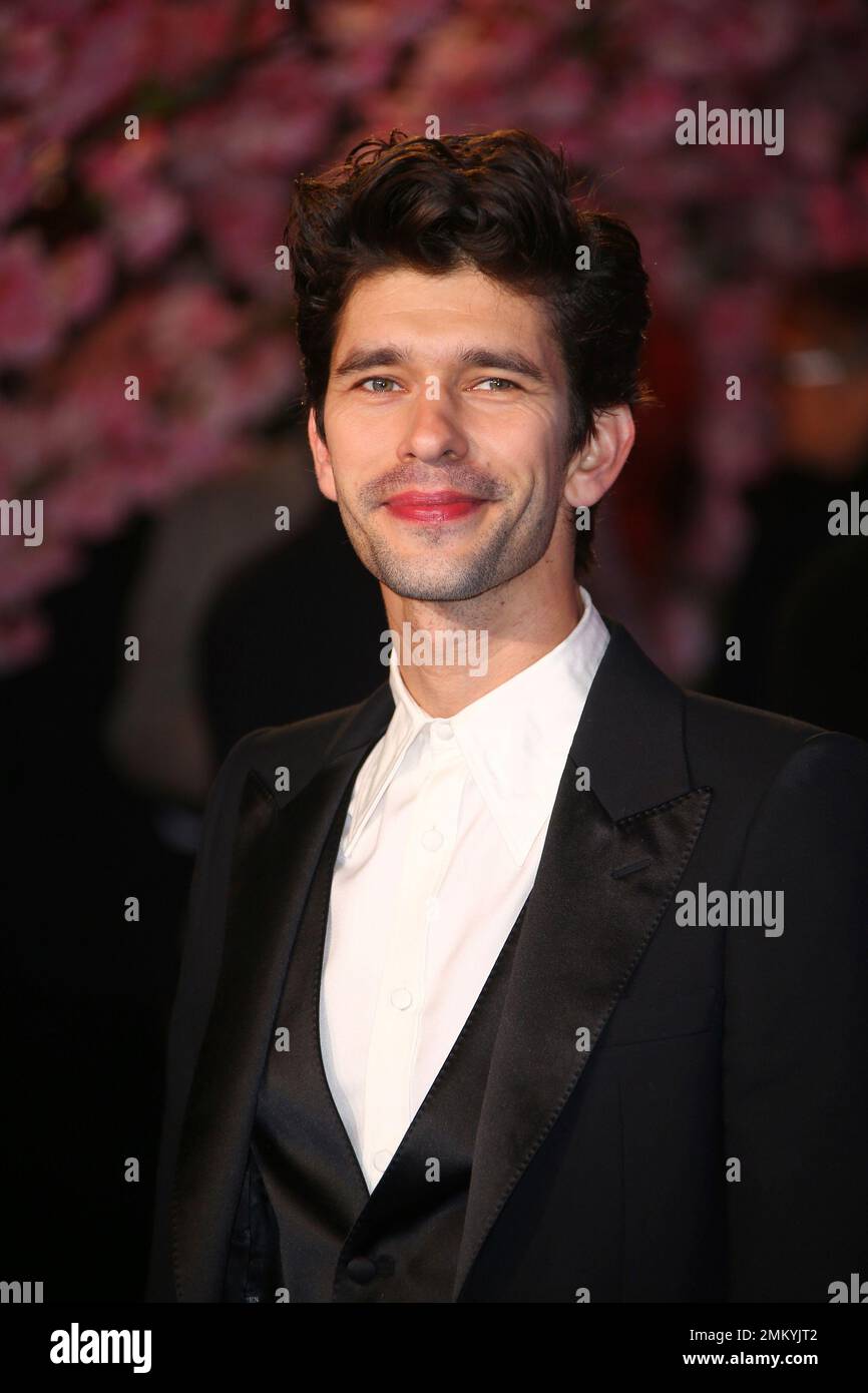Ben Wishaw poses for photographers upon arrival at the 'Mary Poppins ...