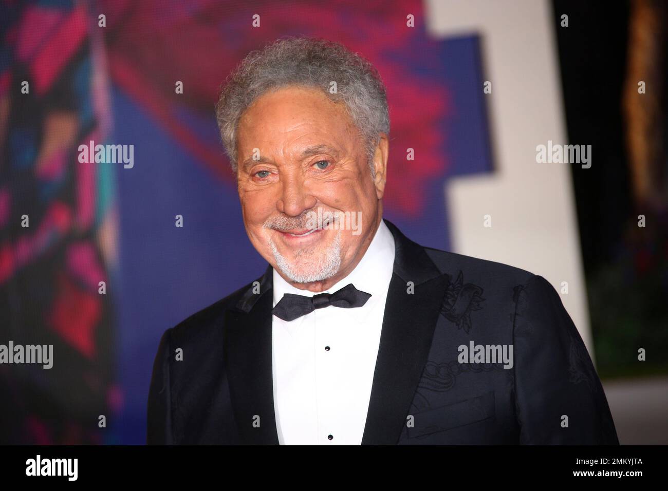 Singer Tom Jones poses for photographers upon arrival at the 'Mary ...