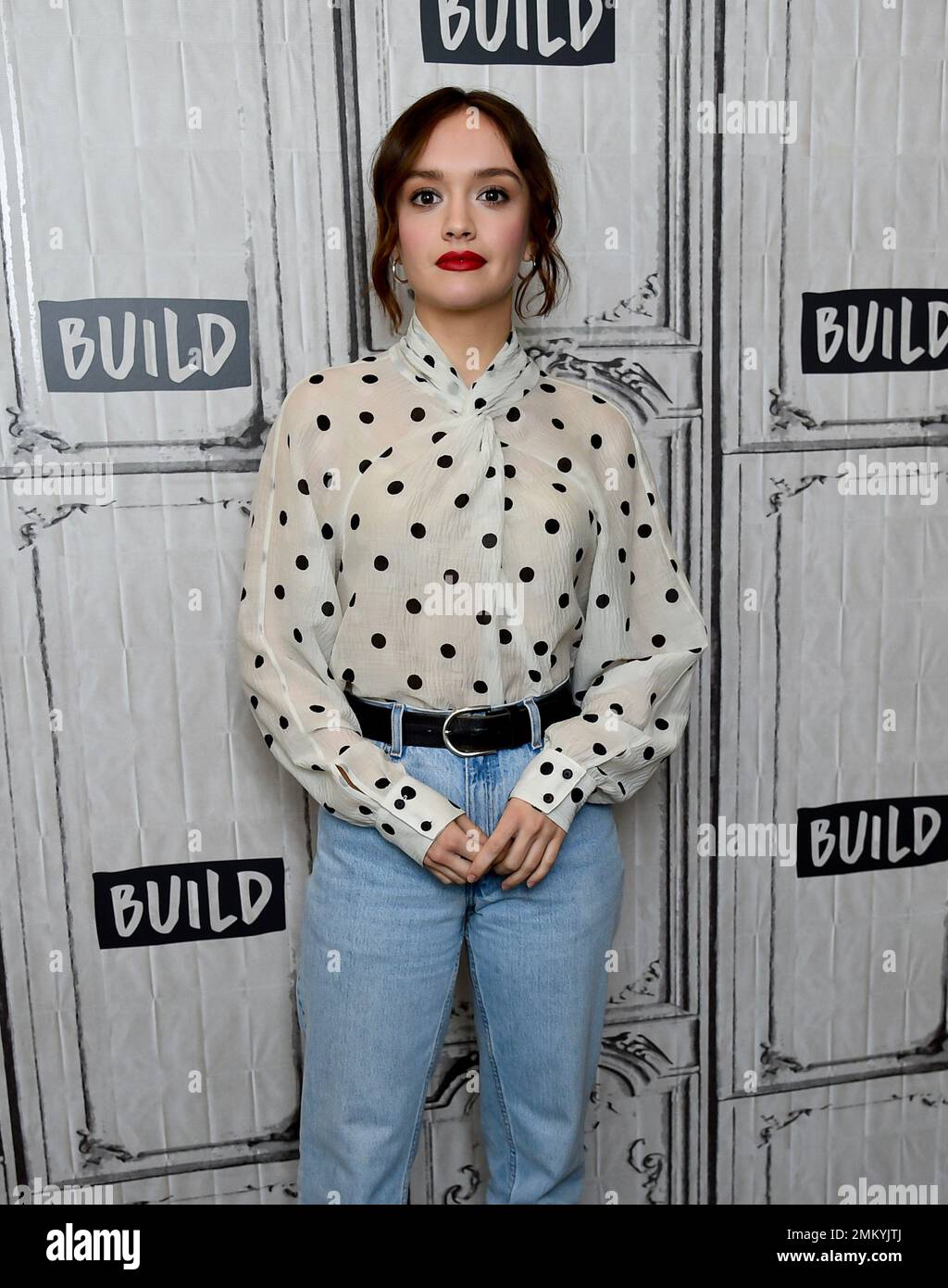 Actress Olivia Cooke participates in the BUILD Speaker Series to ...