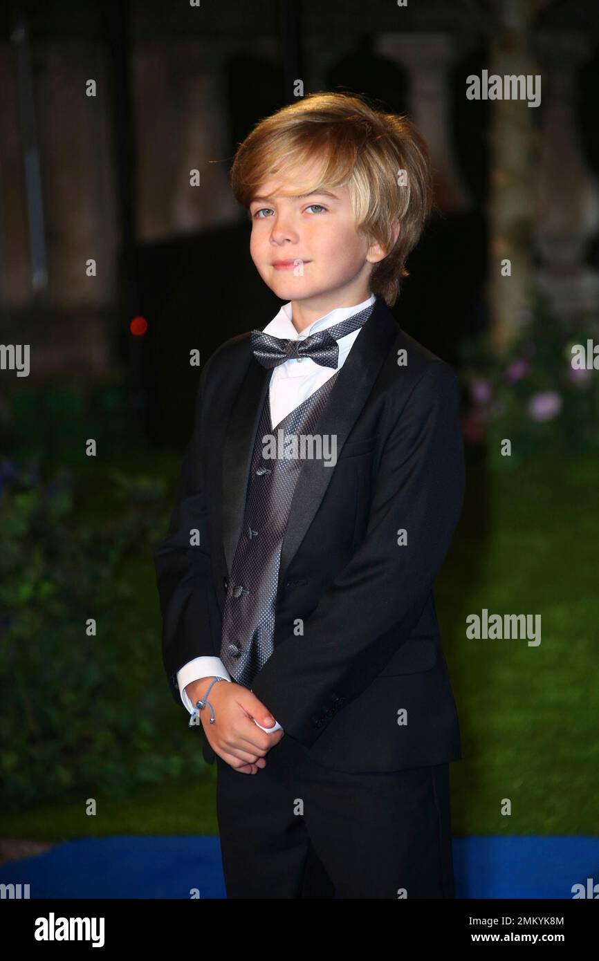 Actor Joel Dawson poses for photographers upon arrival at the 'Mary ...