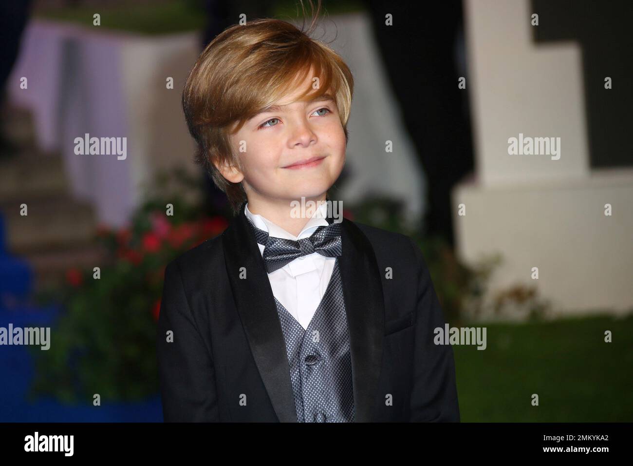 Actor Joel Dawson poses for photographers upon arrival at the 'Mary ...
