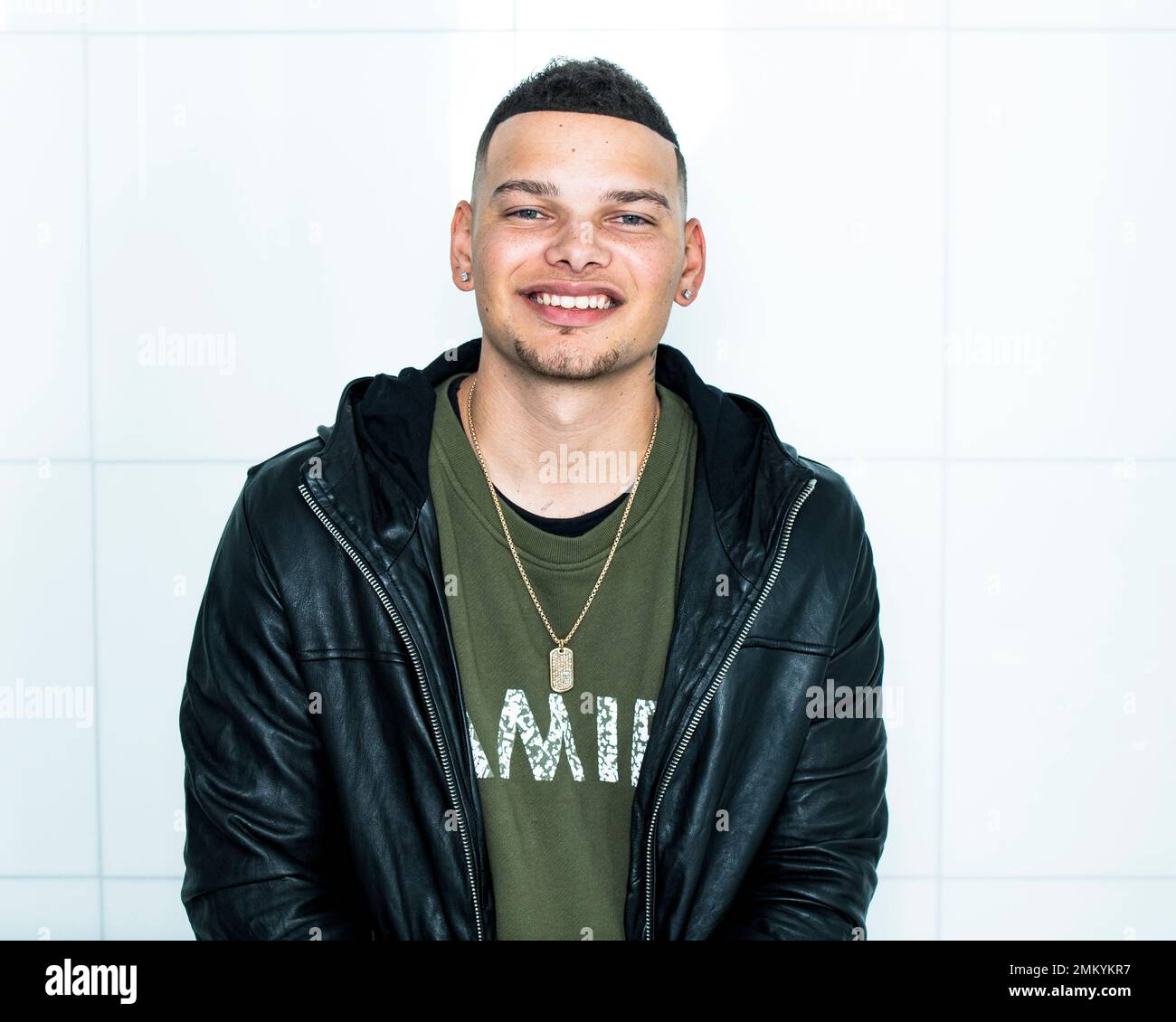 In this Nov. 7, 2018 photo, country singer Kane Brown poses for a ...
