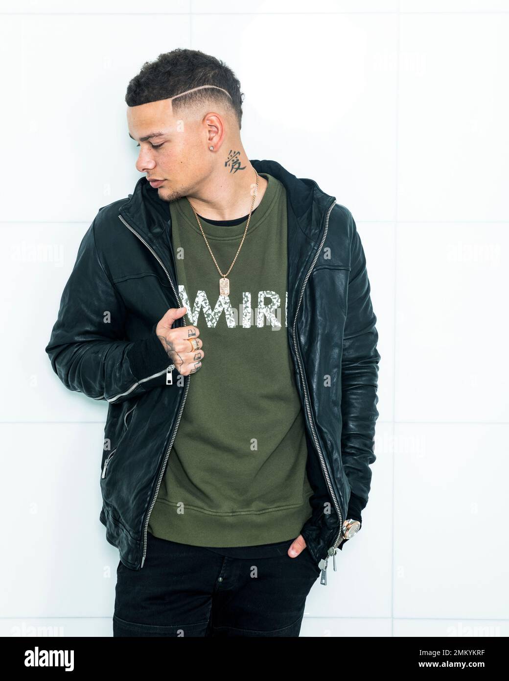In this Nov. 7, 2018 photo, country singer Kane Brown poses for a ...