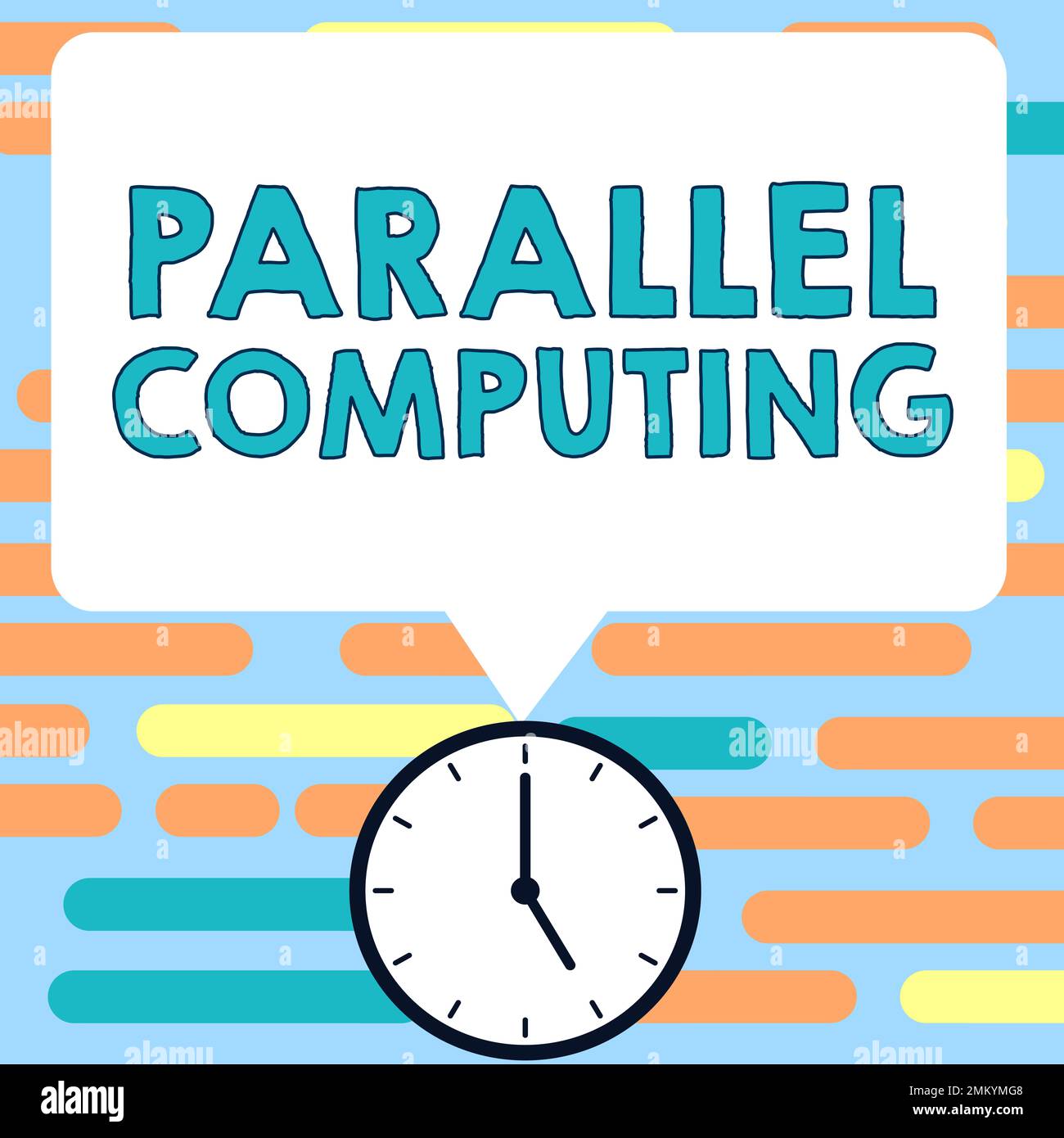 Inspiration Showing Sign Parallel Computing Business Idea Simultaneous Calculation By Means Of