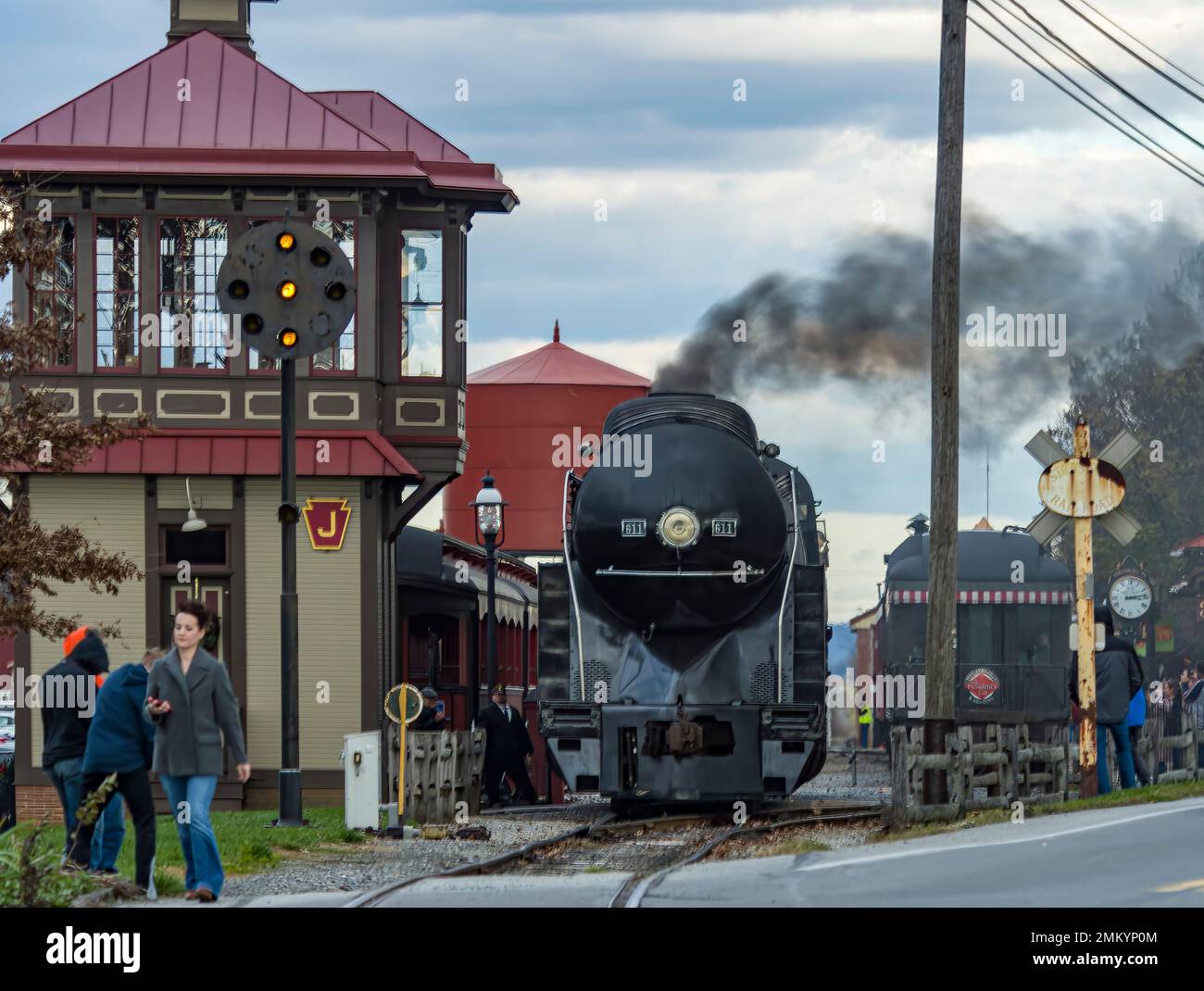 Strasburg, Pennsylvania, November 13, 2022 - A View of a Large Classic ...