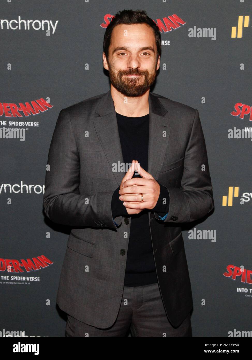 Jake Johnson attends Sony Pictures' "Spider-Man: Into the Spider-Verse ...