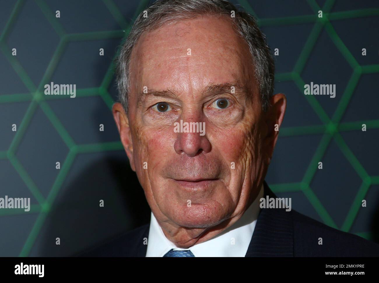 Michael Bloomberg poses for photographers upon arrival at the Bloomberg ...