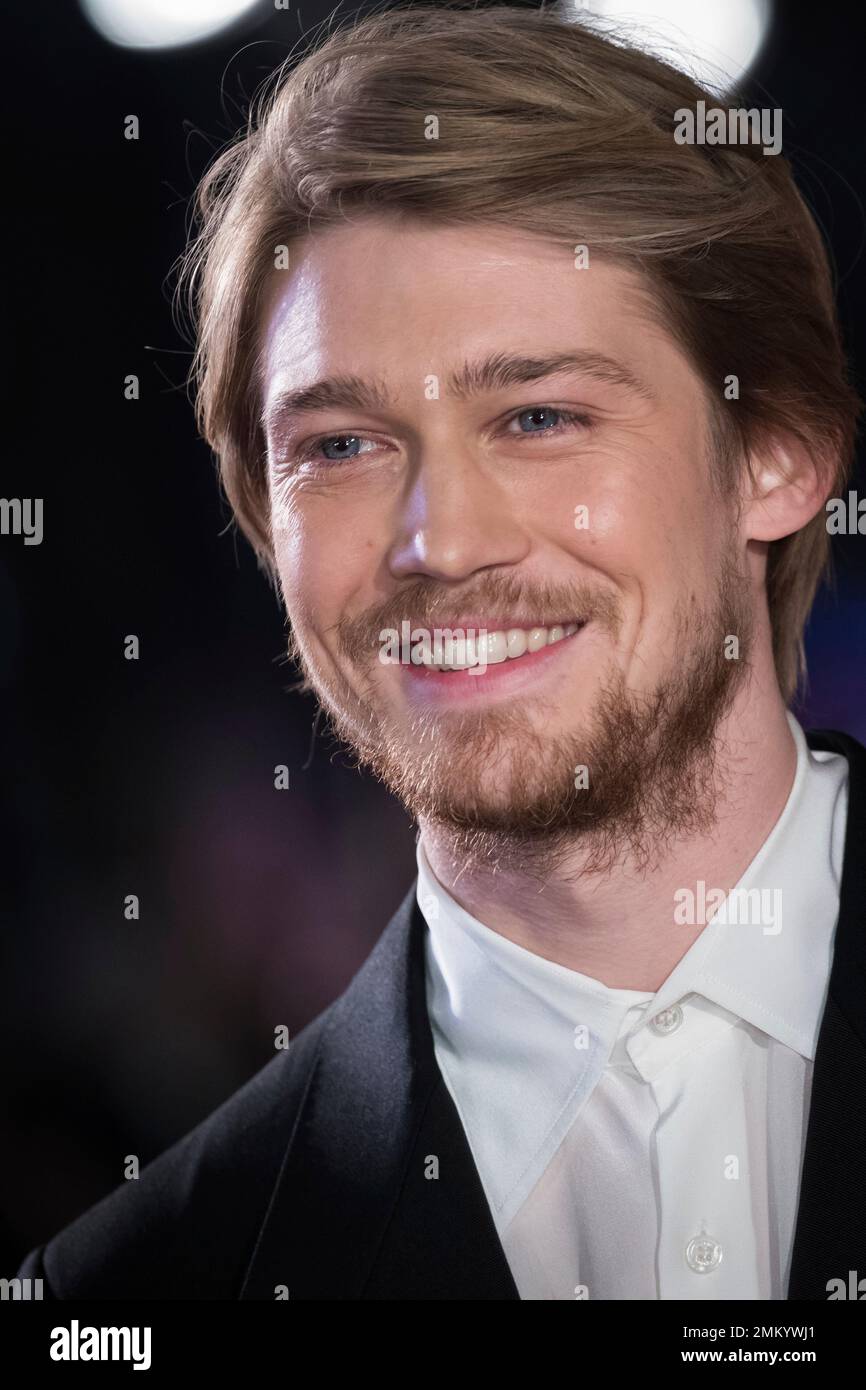 Actor Joe Alwyn poses for photographers upon arrival at the premiere of ...