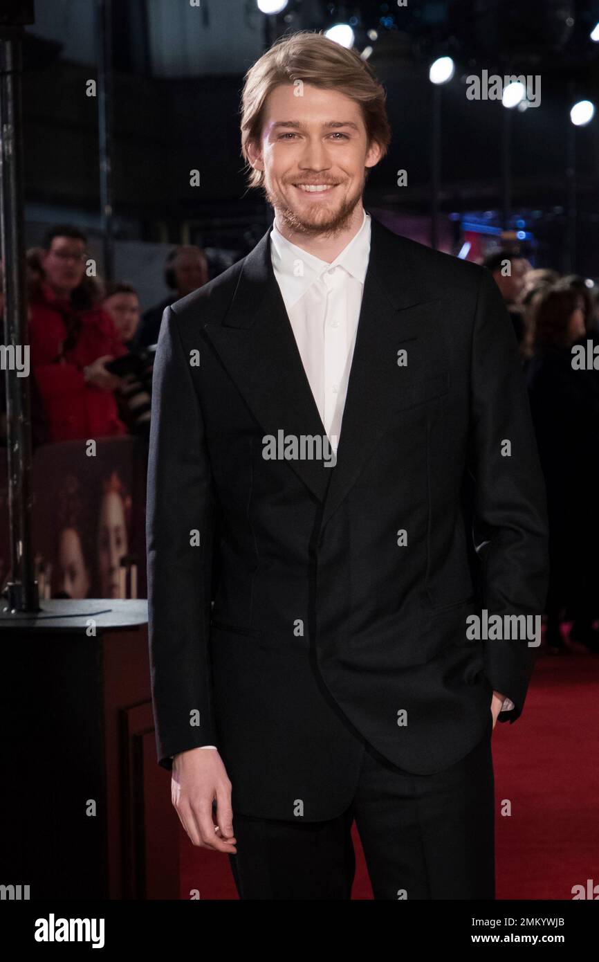 Actor Joe Alwyn poses for photographers upon arrival at the premiere of ...