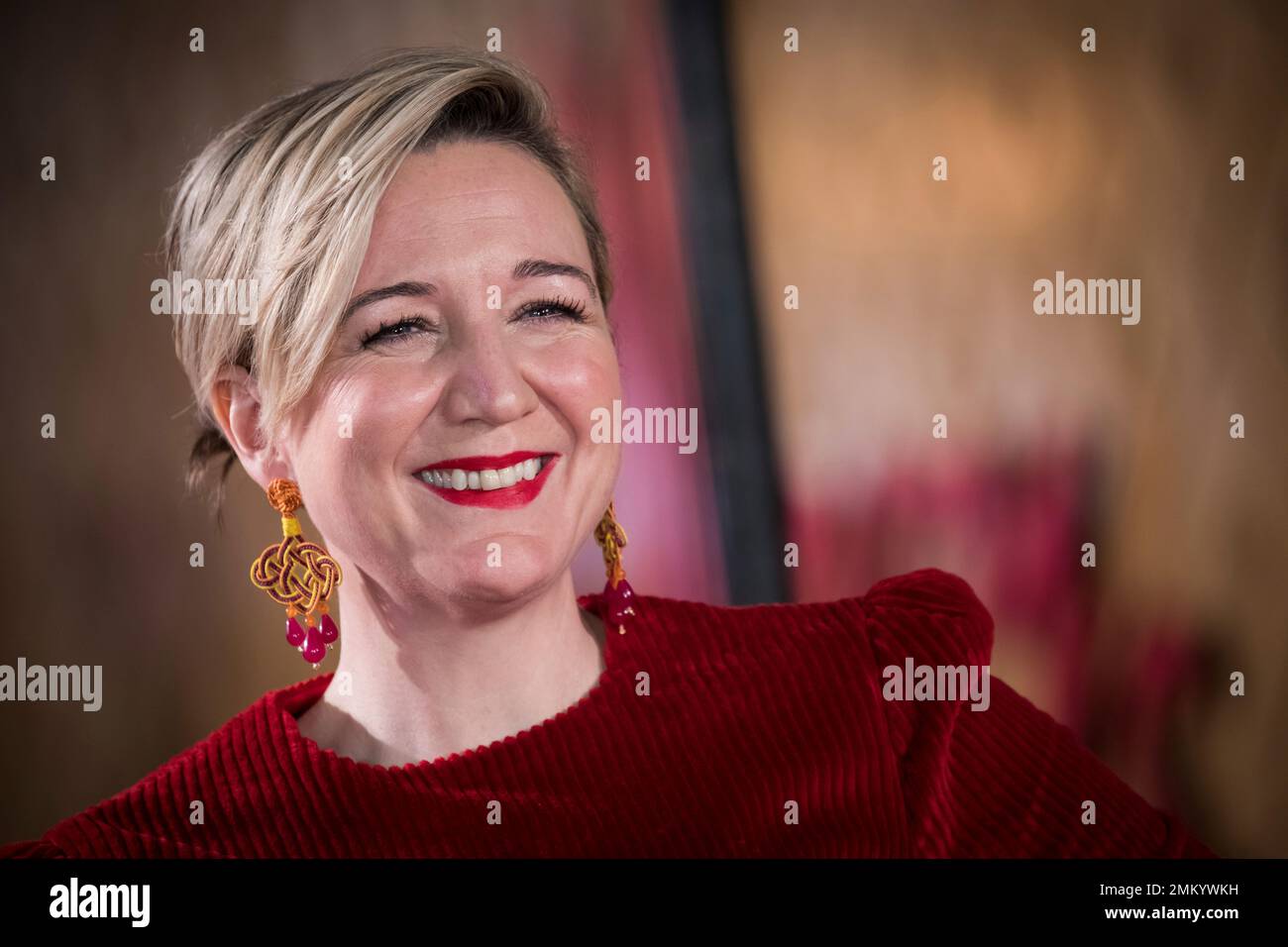 Director Josie Rourke poses for photographers upon arrival at the ...