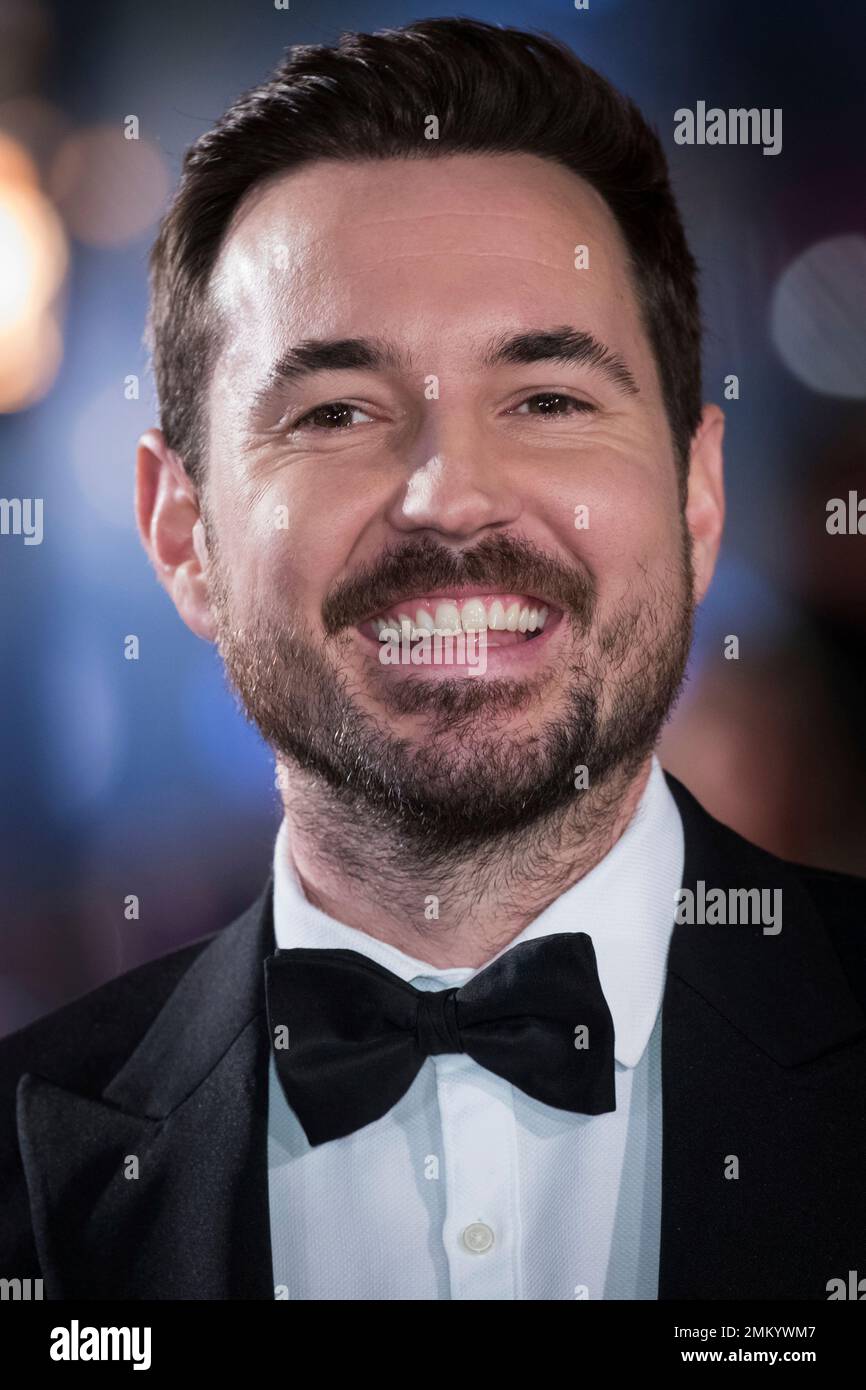 Martin Compston poses for photographers upon arrival at the premiere of ...