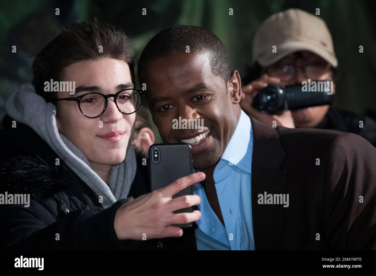 Adrian Lester poses for photographers upon arrival at the premiere of ...