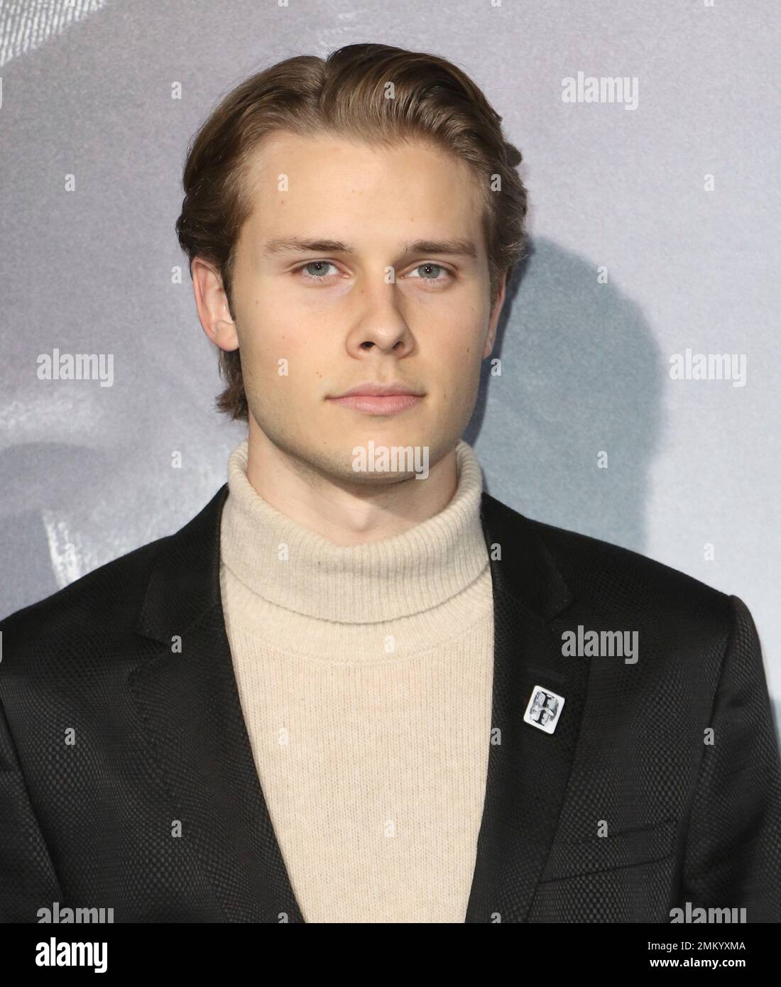 Logan Shroyer arrives at the world premiere of "The Mule" on Monday ...