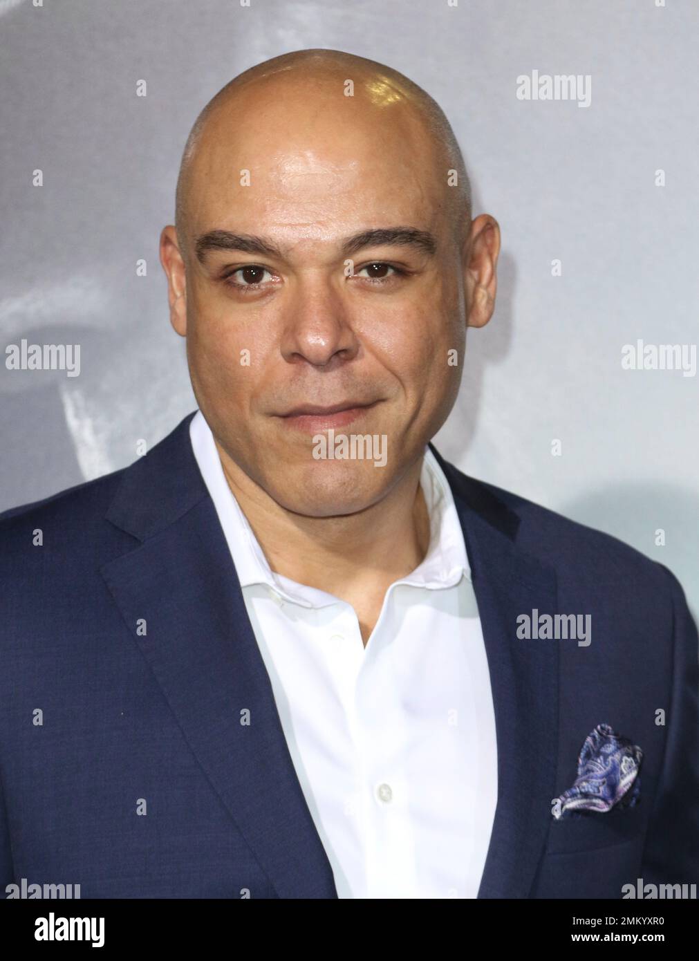 Lobo Sebastian arrives at the world premiere of "The Mule" on Monday ...