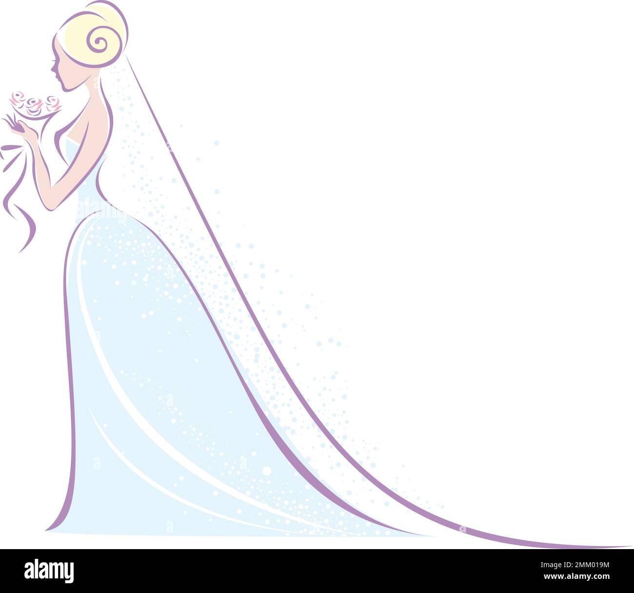 Draw bride Stock Vector Images - Alamy