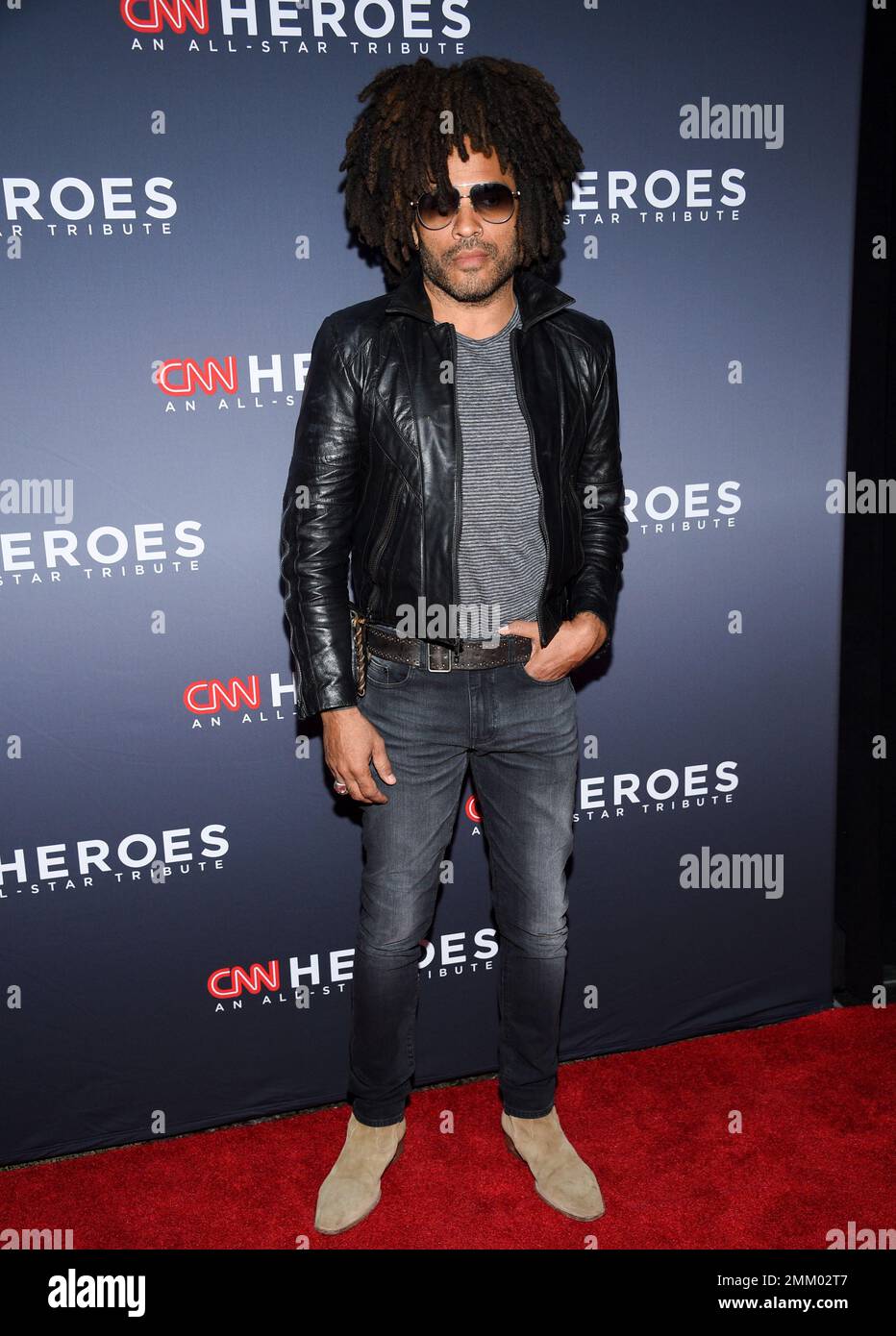 Musician Lenny Kravitz attends the 12th annual CNN Heroes: An All-Star ...
