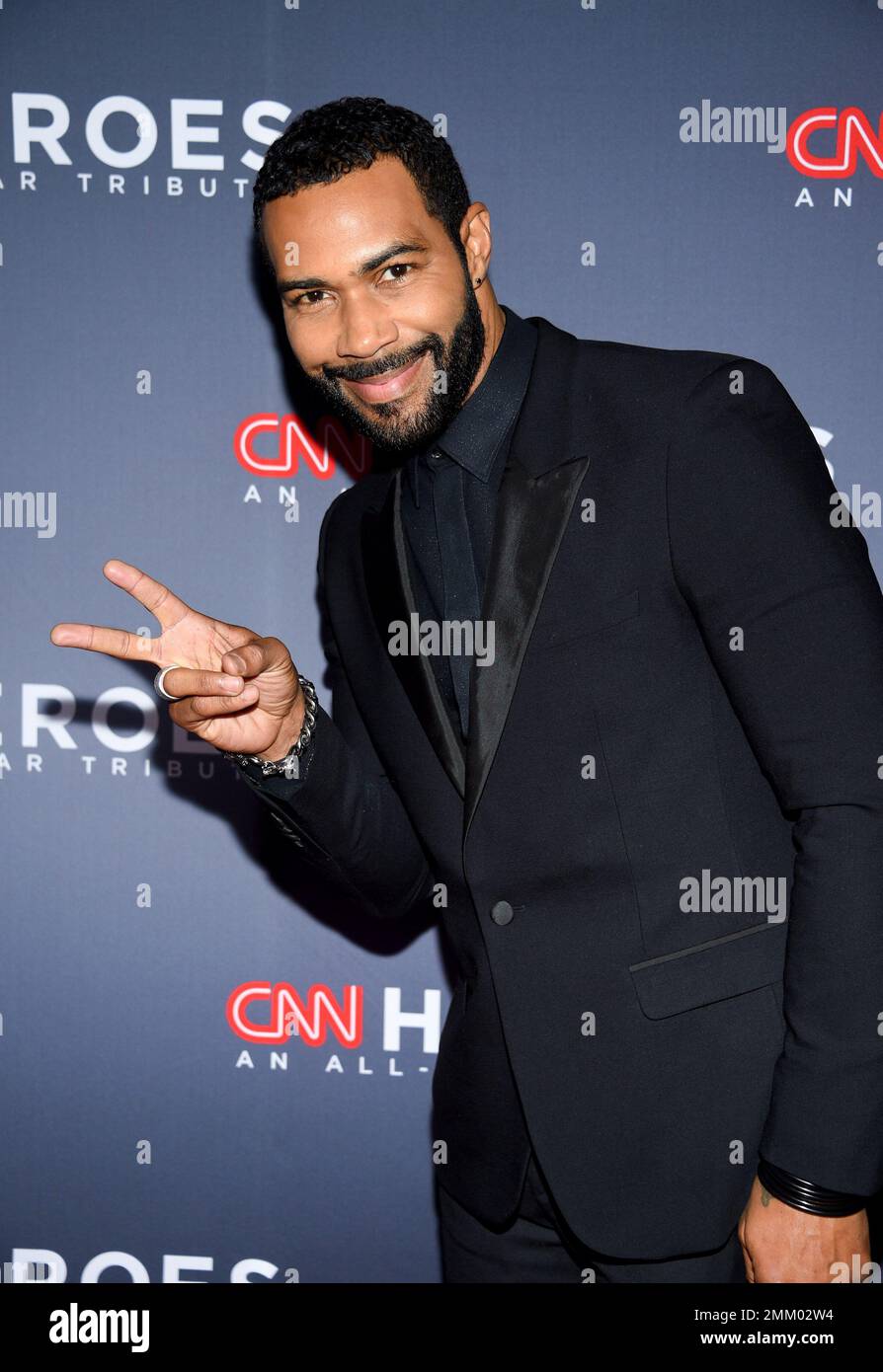 Actor Omari Hardwick attends the 12th annual CNN Heroes: An All-Star ...