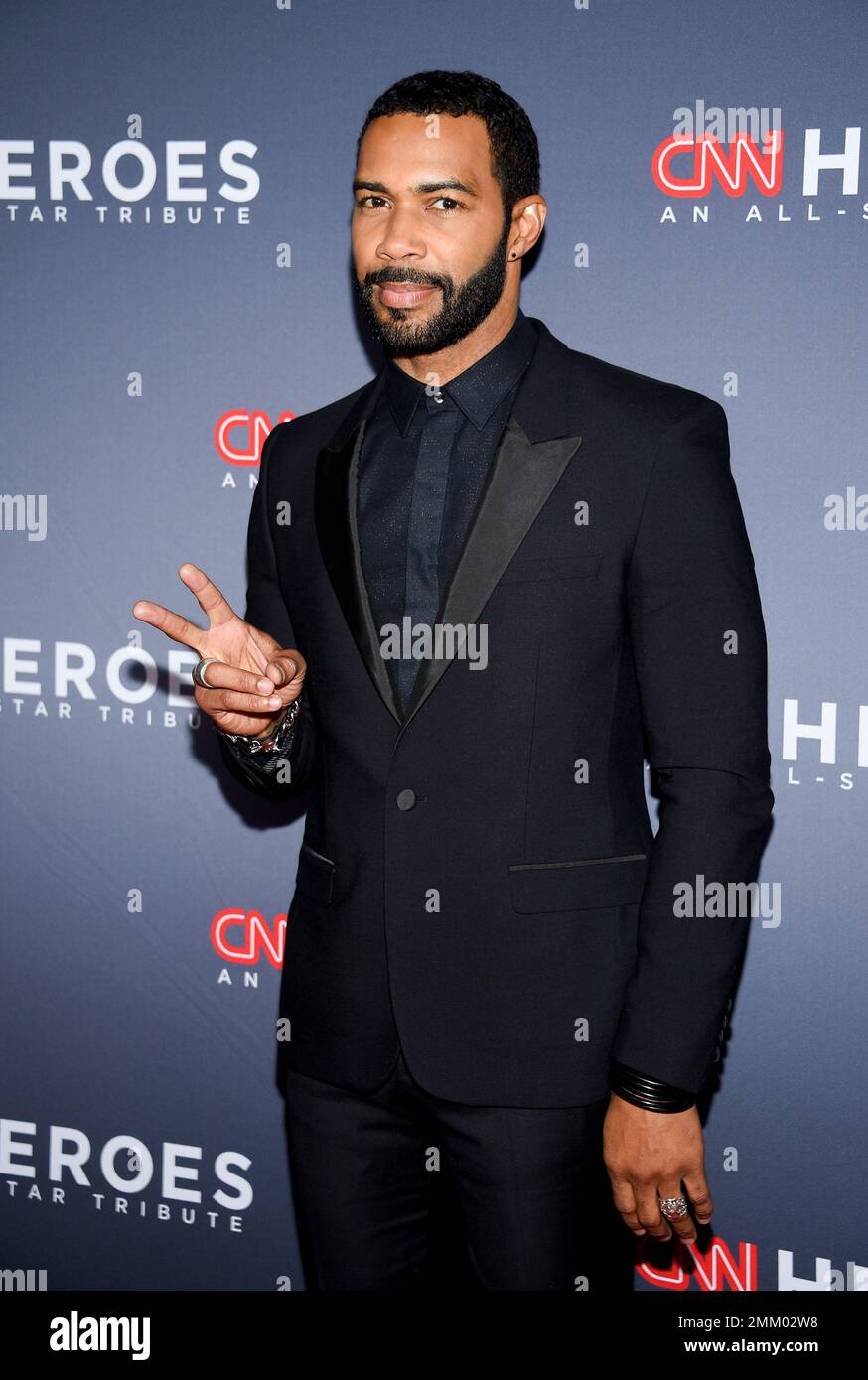 Actor Omari Hardwick attends the 12th annual CNN Heroes: An All-Star ...