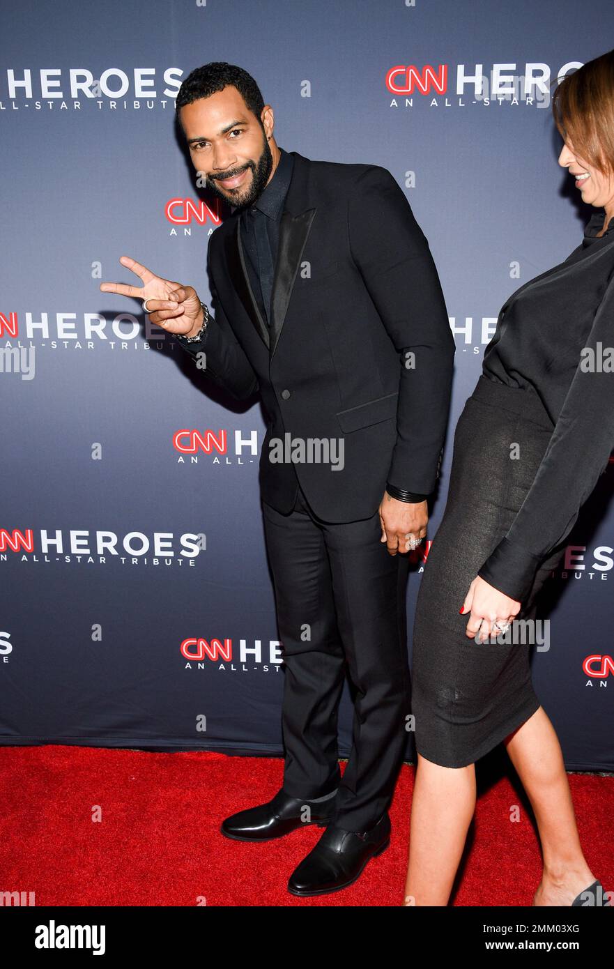 Actor Omari Hardwick attends the 12th annual CNN Heroes: An All-Star ...