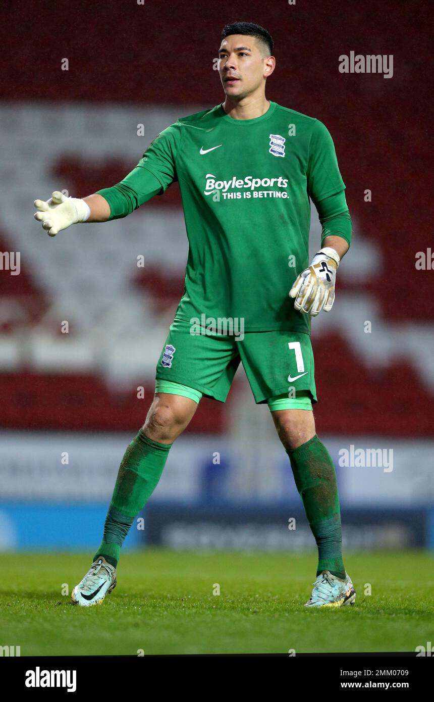 Blackburn Rovers goalkeeper Thomas Kaminski during the Emirates FA Cup ...