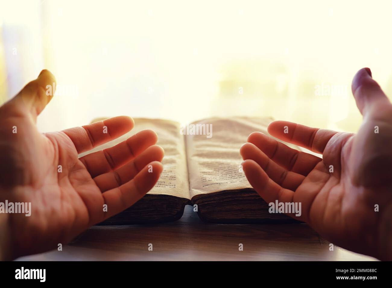 An old book with yellowed pages. Second-hand books. For lovers of ...