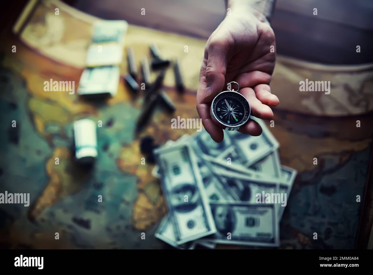 Magnetic compass. The concept of finding successful solutions to ...