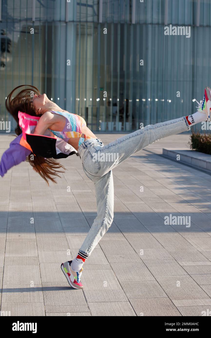 Photo shoot with dancer hi-res stock photography and images - Alamy